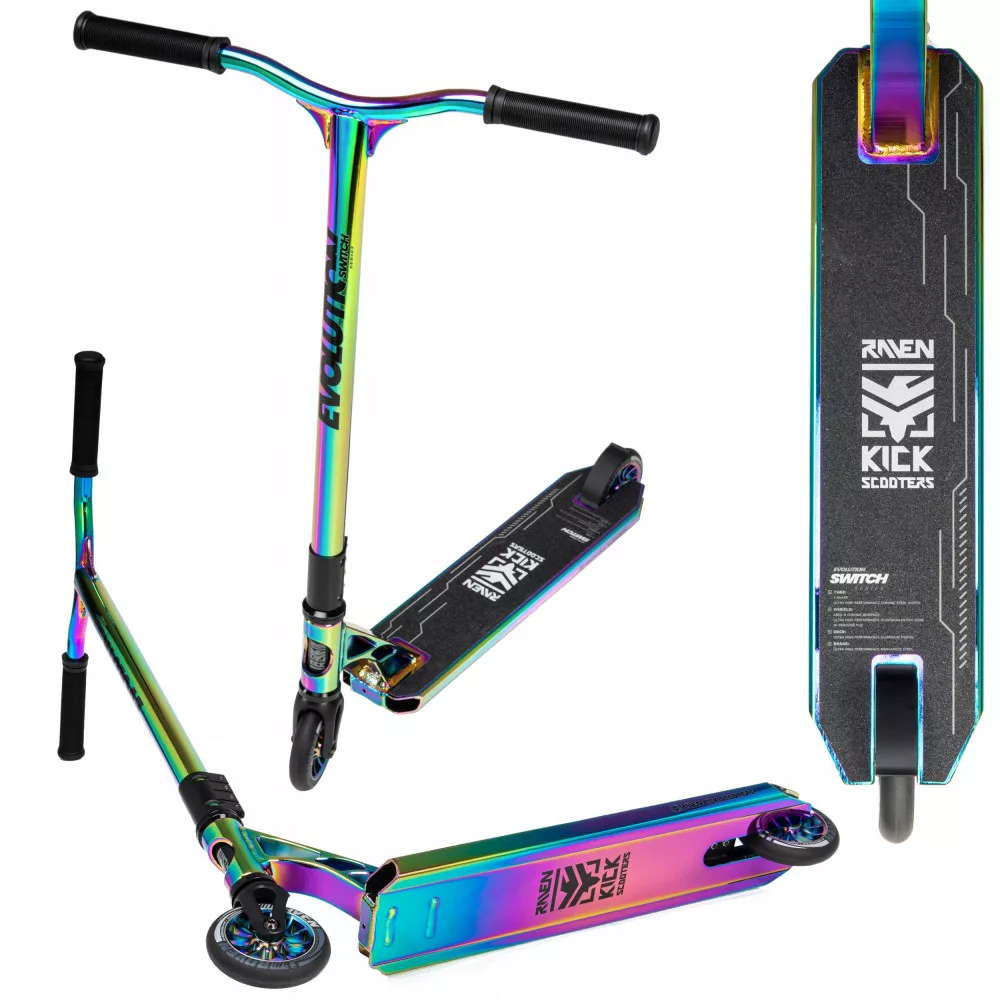 Raven Evolution Switch Neo Chrome 110 mm Skuter za kaskaders
