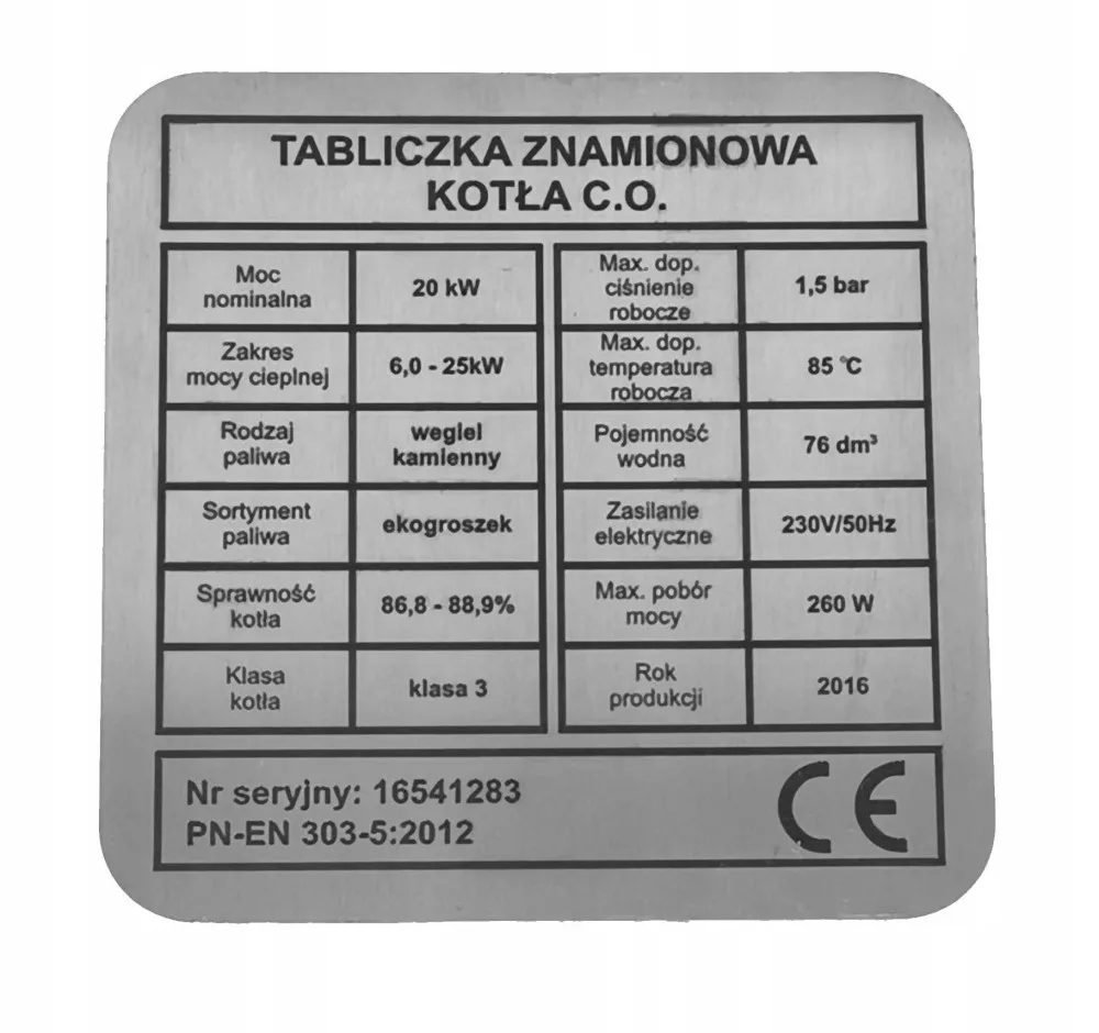 TABLICA ZA KOTAO - KAMENIK