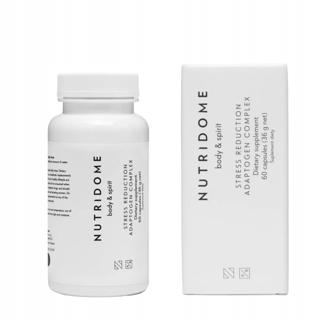 Nutridome Kompleks Adaptogena - Kapsule za Redukciju Stresa