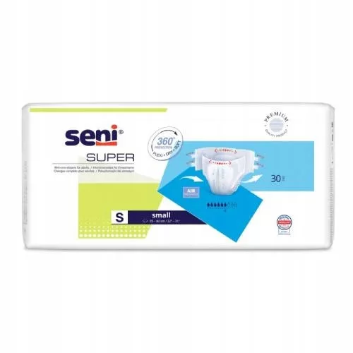 SUPER SENI Pelene za odrasle Male S, 30 kom. - WWW.KAMENIK.H