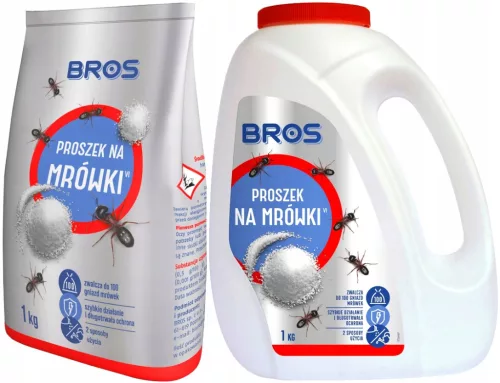 Prah protiv mrava BROS 1kg - učinkovito uklanja gnijezda - W